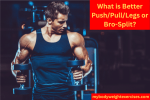 PPL or Bro-Split? Is One Better Than the Other? - My Bodyweight Exercises