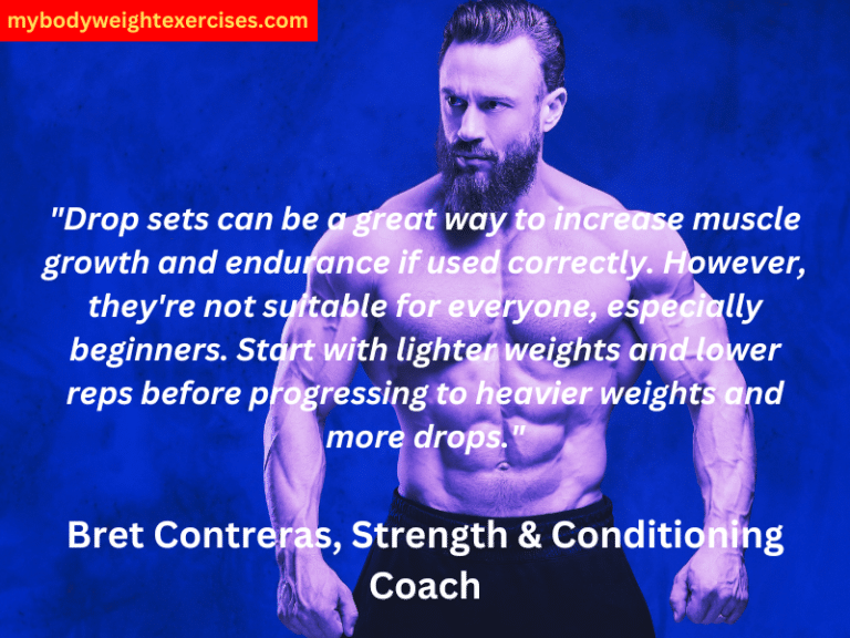 Drop Sets Explained: One Set or Multiple? - My Bodyweight Exercises